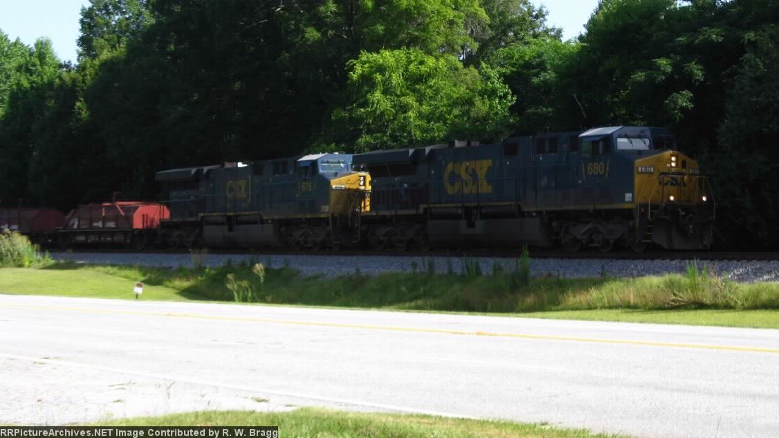 CSX 680 (CW44-6)